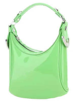 by FAR Womens Light Green Leather Cosmo Handbag Borse A Mano Bag