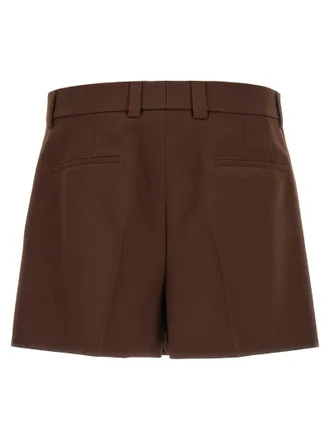 Gucci Mens Brown Wool Bermuda Shorts