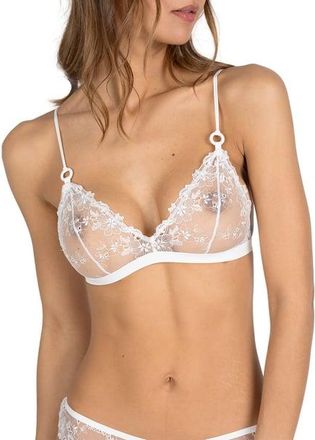 Passionata Soutien-gorge Calypso transparent en dentelle florale