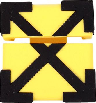 Off-white Off White Gift Idea &Eacute;tui pour Airpods Homme Polycarbonate Jaune