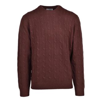 MC2 Saint Barth Pull Col Rond Torsad&eacute; - Homme - Pulls - Brun - Taille: XL