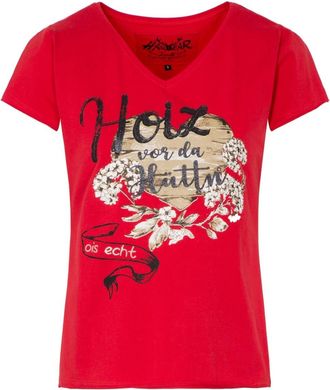 hangOwear Damen T-Shirt XIRA rot XXL