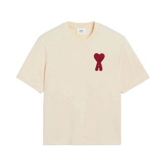 Ami Homme, Tops, Beige, Taille: L Ami De Coeur T-Shirt