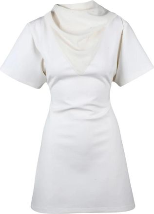 Courr&egrave;ges Damen, Kleider, Wei&szlig;, XSGr&ouml;&szlig;e