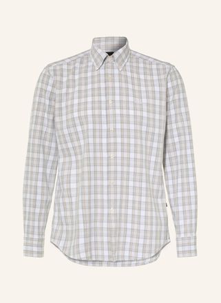 HUGO BOSS Hemd Ricoplus Regular Fit weiss