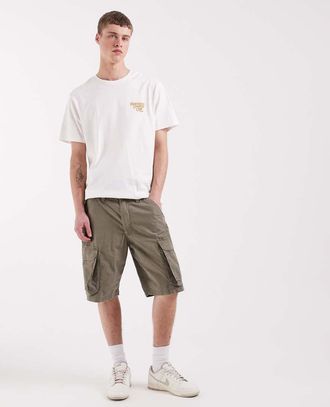 Wrangler Short cargo - Kaki-Vert