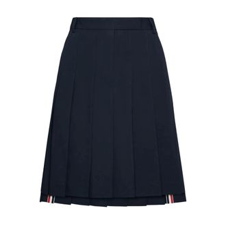 Thom Browne Femme, Jupes, Bleu, Taille: 38 FR Mini-jupes