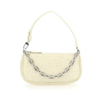 by FAR Mini Rachel Cream Croco Emboss Tasche - - Bags - Damen - Beige - ONE SIZE