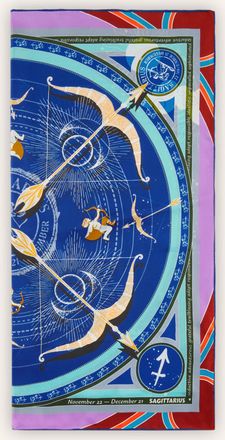 Codello Tuch Sternzeichen Schütze blau