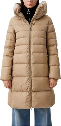 Add Femme, Manteaux, Beige, Taille: 42 FR Long Down Jacket