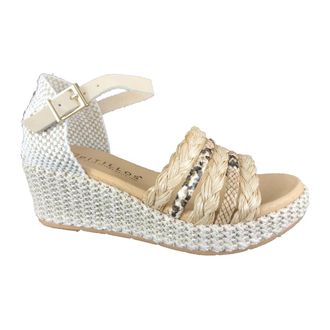 Pitillos Stilvolle Sandaletten mit Keilabsatz - - Shoes - Damen - Beige - 39 EU