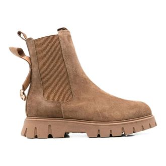 Sergio Moretti Femme, Chaussures, Beige, Taille: 40 EU Bottines Chelsea