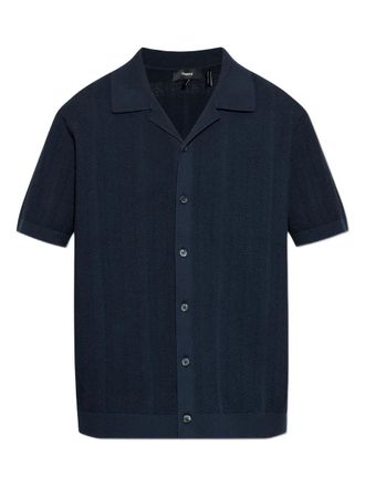 Theory cardigan à manches courtes - Bleu