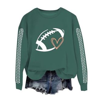 Generic Pull pour femme - Imprim&eacute; graphique britannique - Haut surdimensionn&eacute; - Col rond - Manches longues - Automne - Hiver - D&eacute;contract&eacute; - Confortable - Ten