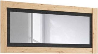 M&S Collection M&s - Miroir rectangulaire 180 cm décor naturel et gris foncé - berine