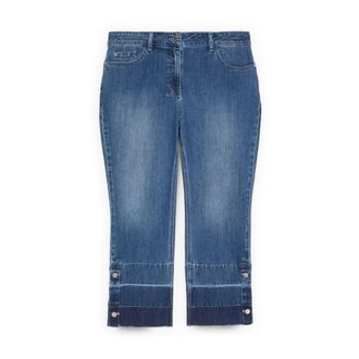 Fiorella Rubino Damen, Jeans, Blau, 2XLGr&ouml;&szlig;e
