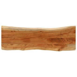 vidaXL vidaXL Dessus de table 110x40x3,8 cm rectangulaire bois massif acacia