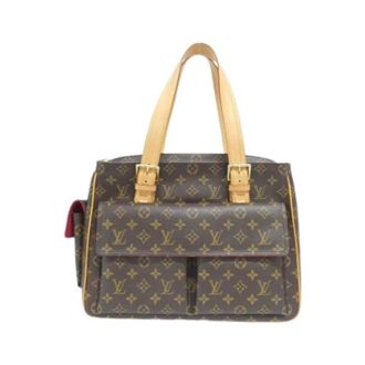 Louis Vuitton Sac &agrave; main en toile Pre-owned - Femme - Pre-owned - Brun - Taille: ONE Size