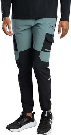 Under Armour Homme Pantalon De Jogging Tissé Tech Utility, Back/Green, XL