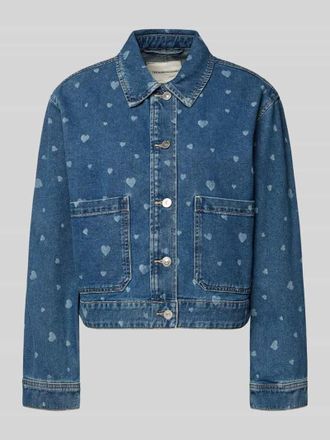 Tom Tailor Denim Oversized Jeansjacke aus reiner Baumwolle