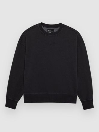 Fox Fox Wordmark Oversized Crew Pull polaire noir