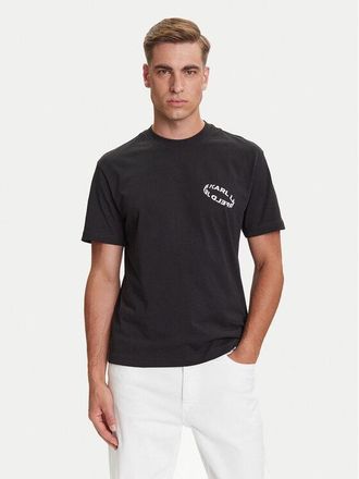 Karl Lagerfeld T-Shirt A3M17031 Schwarz Regular Fit