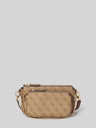 Guess Pouch mit Label-Applikation Modell NOELLE II