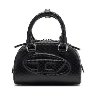 Diesel Femme, Sacs, Noir, Taille: ONE Size 1DR Dome Crossbody Bag