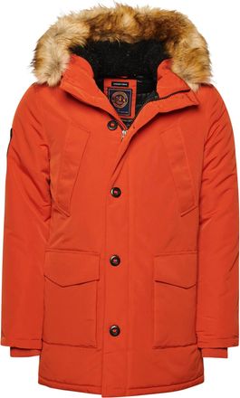 Superdry Herren Vintage Everest Parka A4 - gepolstert, Pureed Pumpkin, Large