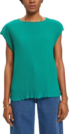Esprit Collection Damen 033eo1k313 T-Shirt, 305/Emerald Green, XL