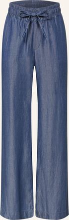 Milano Milano Italy Marlenehose In Jeansoptik blau