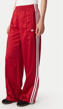 adidas Jogginghose Satin Sst Loose Trackpant KS7338 Rot Relaxed Fit