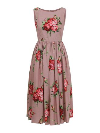 Dolce & Gabbana Robe Au Genou - Multicolore