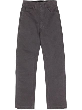 Entire studios pantalon droit Task à taille mi-haute - Gris