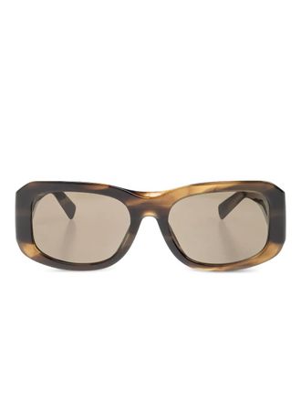 Dolce & Gabbana Eyewear lunettes de soleil Lusso Sartoriale - Marron