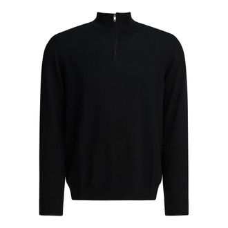 Nn.07 Nn07, Homme, Pulls, Noir, Taille: XL Sergio Zip Polo