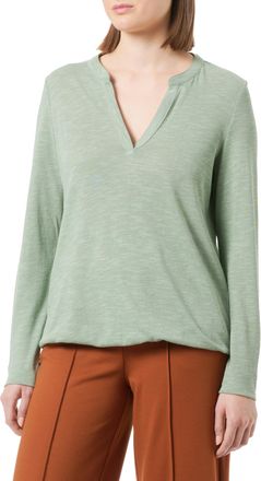 s.Oliver Damen T-Shirt Langarm Green 44