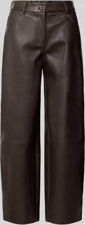 OPUS Kunstlederhose mit G&uuml;rtelschlaufen