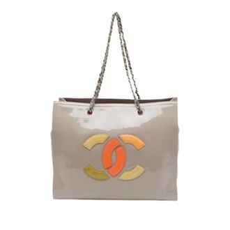 Chanel Pre-owned Vintage Lackleder-Tasche - - Pre-owned - Damen - Beige - ONE SIZE