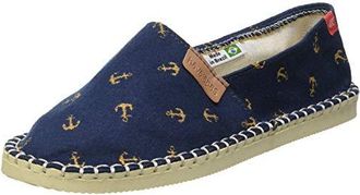 Havaianas Origine Beach, Espadrille Wedge Sandal Mixte, Navy Blue, 38 EU Étroit