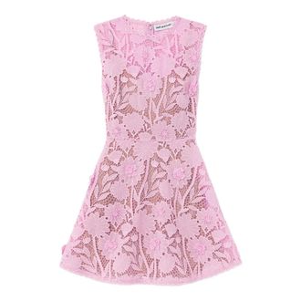 Self Portrait Femme, Robes, Rose, Taille: 36 FR Short Robes