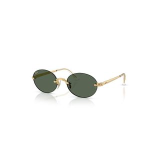 Ray-Ban Rb3929 By A$ap Rocky Sonnenbrillen Arista Gold Fassung Gr&uuml;n Glas 54-20