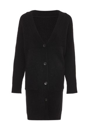 Risa Strickjacke Damen schwarz