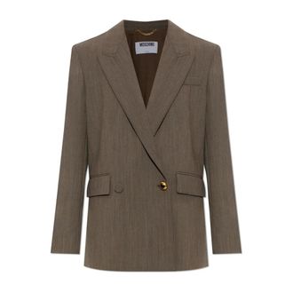 Moschino Damen, Jacken, Braun, MGr&ouml;&szlig;e
