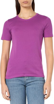 Benetton Undercolors of Benetton Damen 3ga2e16a0 T-Shirt, Violett 007, X-Small