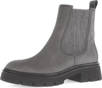 Gabor Damen Chelsea Boots, Frauen Stiefeletten,halbstiefel,Kurzstiefel,uebergangsschuhe,uebergangsstiefel,flach,Smoke (EL.Wall),37.5 EU / 4.5 UK