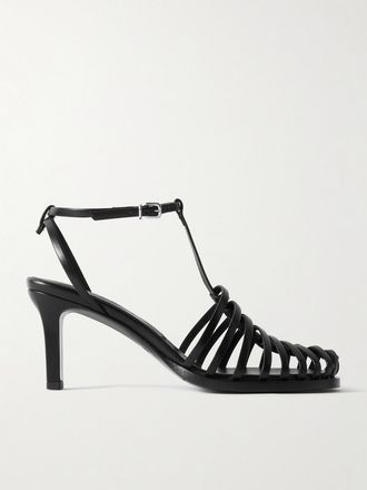 Tod's Sandales En Cuir - Noir