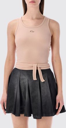 Diesel T-Shirt DIESEL Femme couleur Cuir