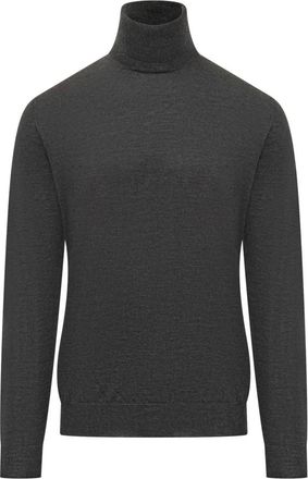 FILIPPO DE LAURENTIIS Homme, Pulls, Gris, Taille: L Pull Col Roul&eacute;