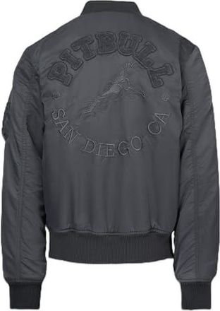 Pitbull Veste Homme Bomber HACKET, Vestes Hommes Transition, Doudoune Homme College Style, Vestes Retro Style, L&eacute;g&egrave;re Veste Sportive